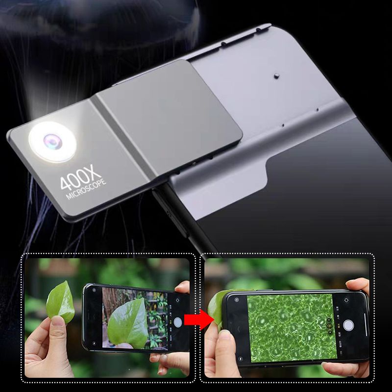 Pousbo® 400x Phone Microscope with Light for iPhone – casestadium